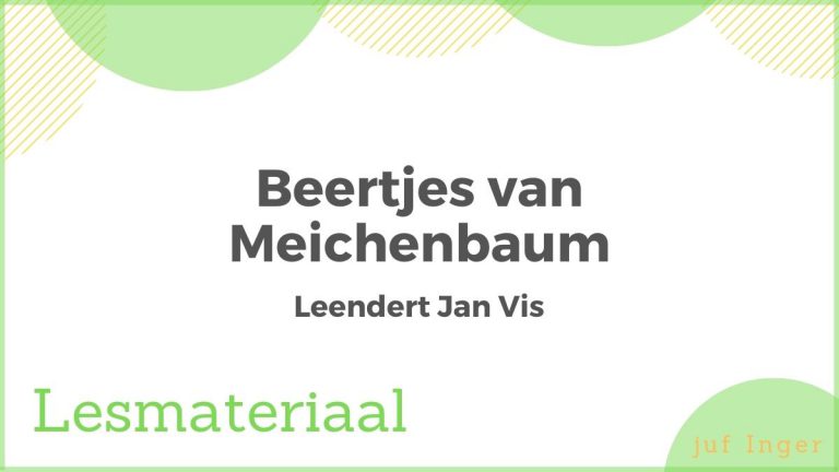 Beertjes van Meichenbaum - Leendert Jan Vis - jufinger.nl